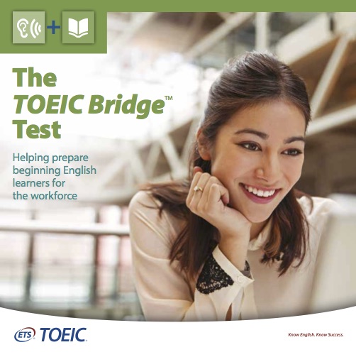 DA REMOTO | TOEIC Bridge™ - Eas Milano